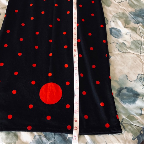 LuLaRoe | Dresses | Llr Julia Dress Red Polka Dots | Poshmark